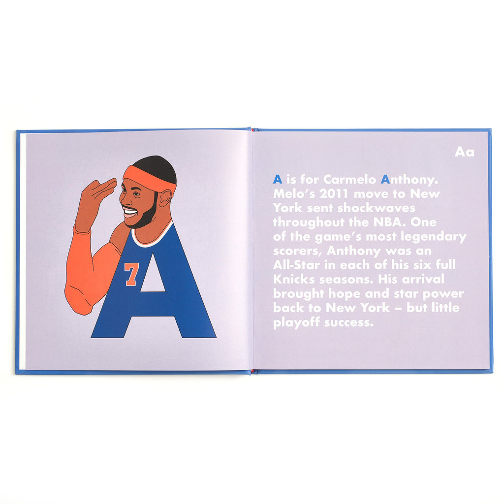 Knicks Legends Alphabet Book – Alphabet Legends Australia