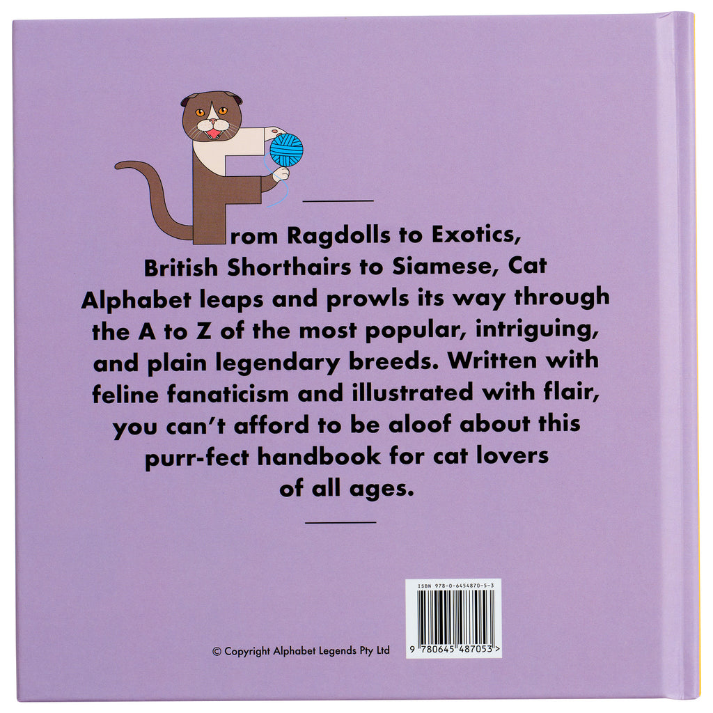 Cat Alphabet Book – Alphabet Legends Australia
