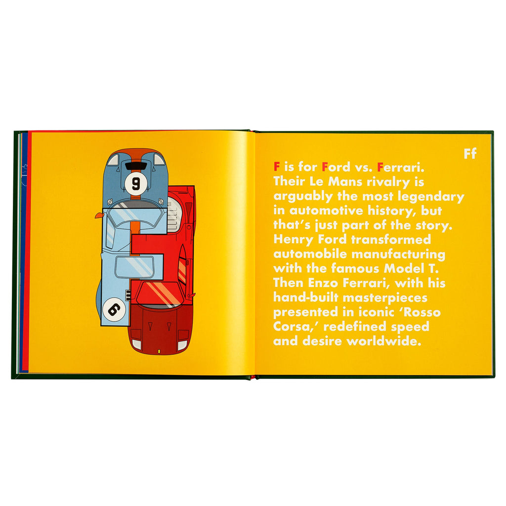 Car Legends Alphabet Book – Alphabet Legends Australia