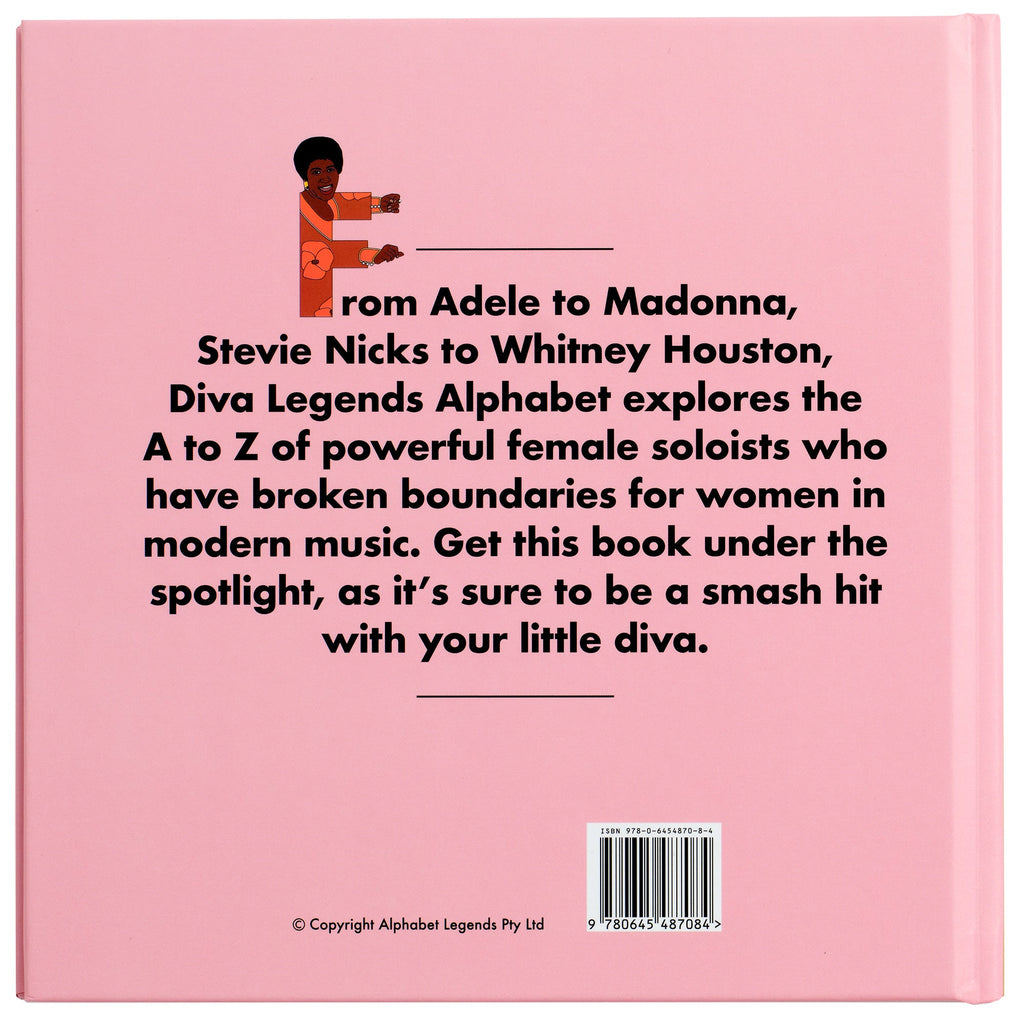 Diva Legends Alphabet Book – Alphabet Legends Australia