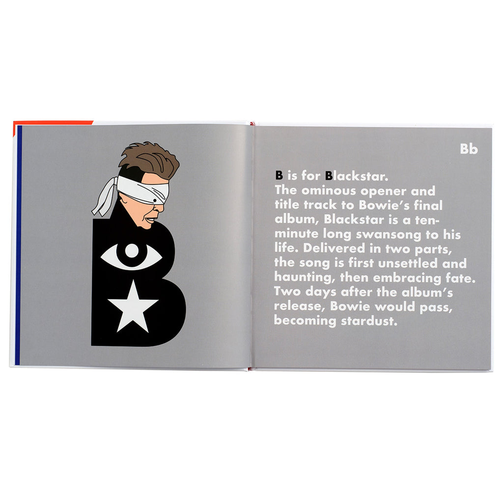 Bowie Legends Alphabet Book – Alphabet Legends Australia