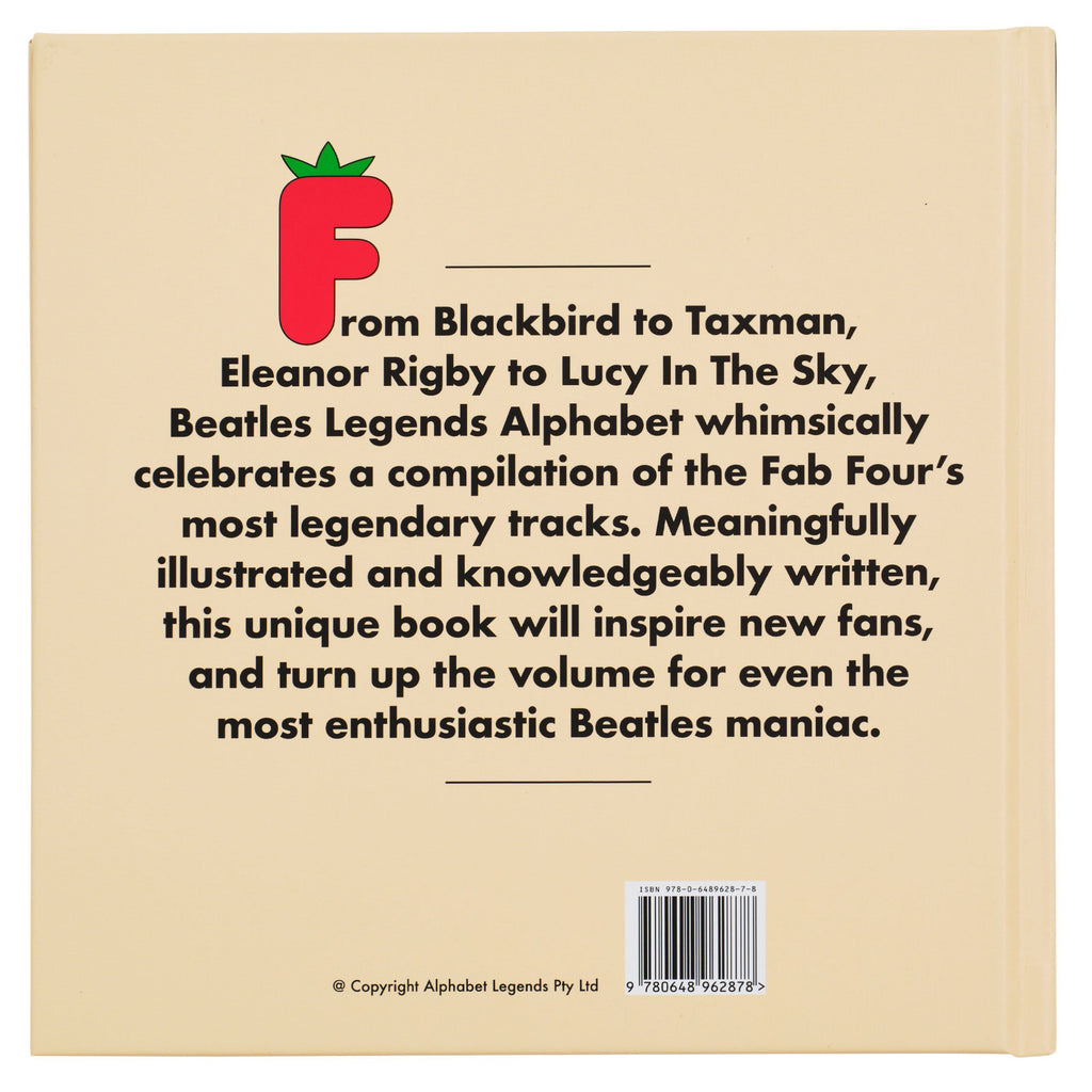 Beatles Legends Alphabet Book – Alphabet Legends Australia