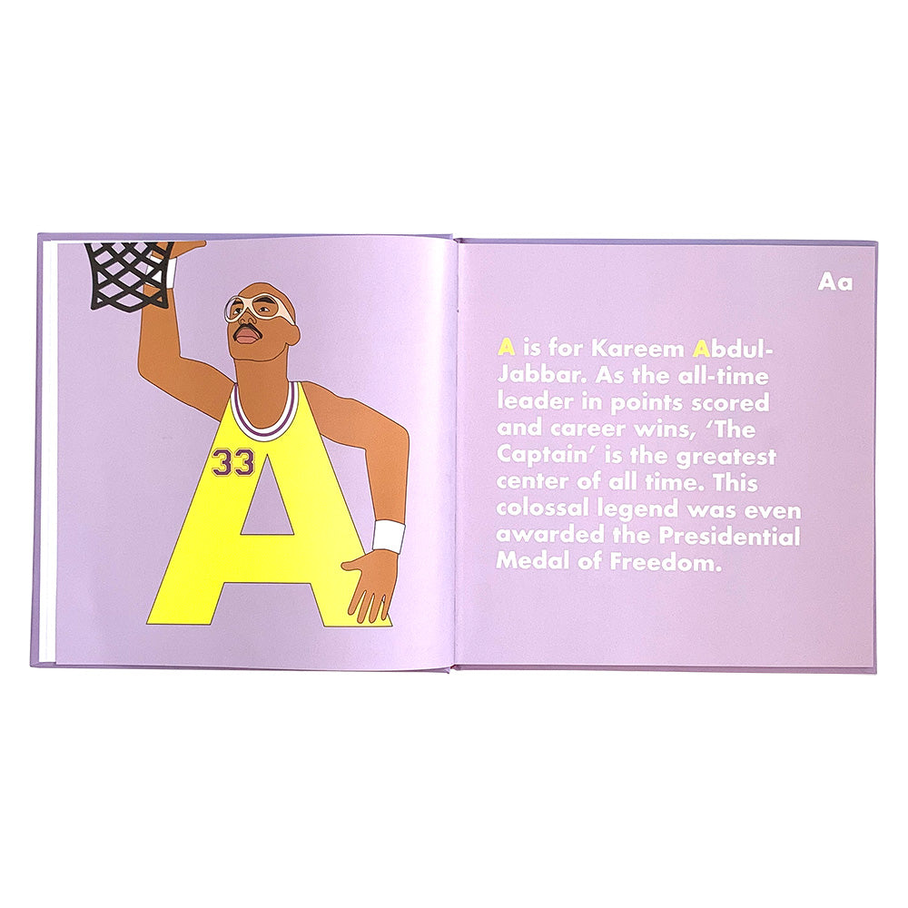 Basketball Legends Alphabet Book – Alphabet Legends Australia
