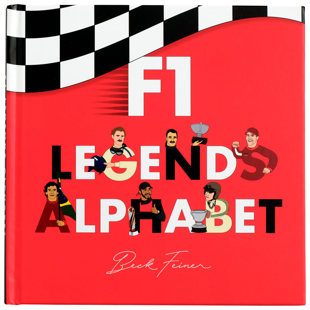 F1 Legends Alphabet Book | Formula 1 ABC book – Alphabet Legends Australia