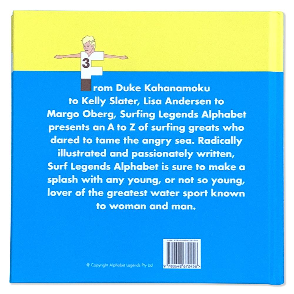 Surfing Legends Alphabet Book – Alphabet Legends Australia